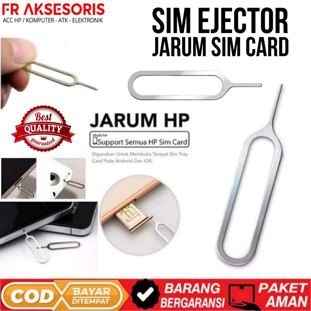 Jual Sim Ejector Semua hp / tab Dan Lain nya Pembuka Kartu Sim Card ...