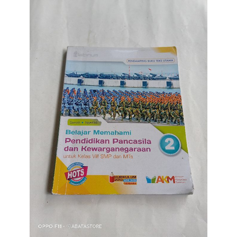 Jual BUKU PENDIDIKAN PANCASILA DAN KEWARGANEGARAAN SMP MTS KLS VIII K13 AKM SAMIDI | Shopee ...