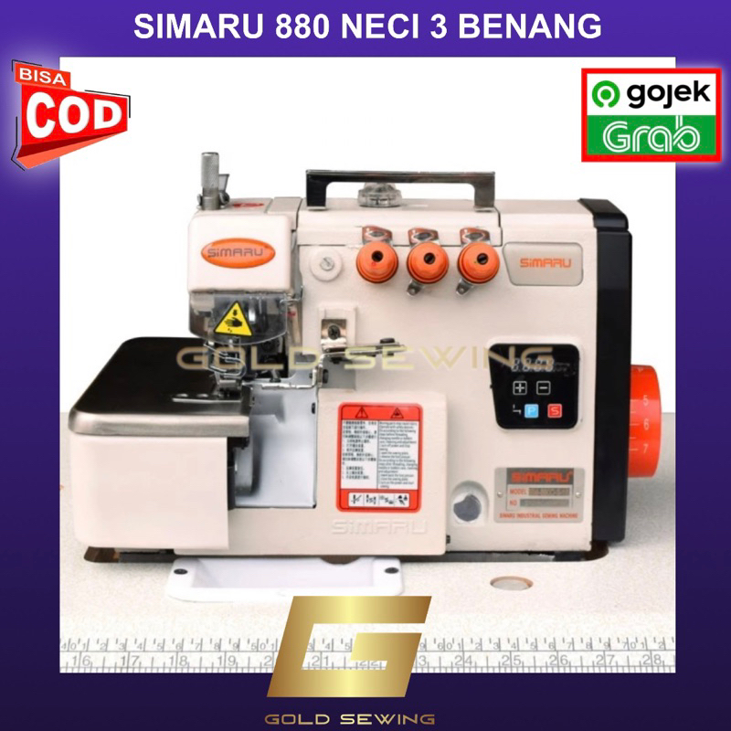 Jual Mesin Jahit Neci SIMARU SM880D-3 / SM 880D Neci Benang 3 ...