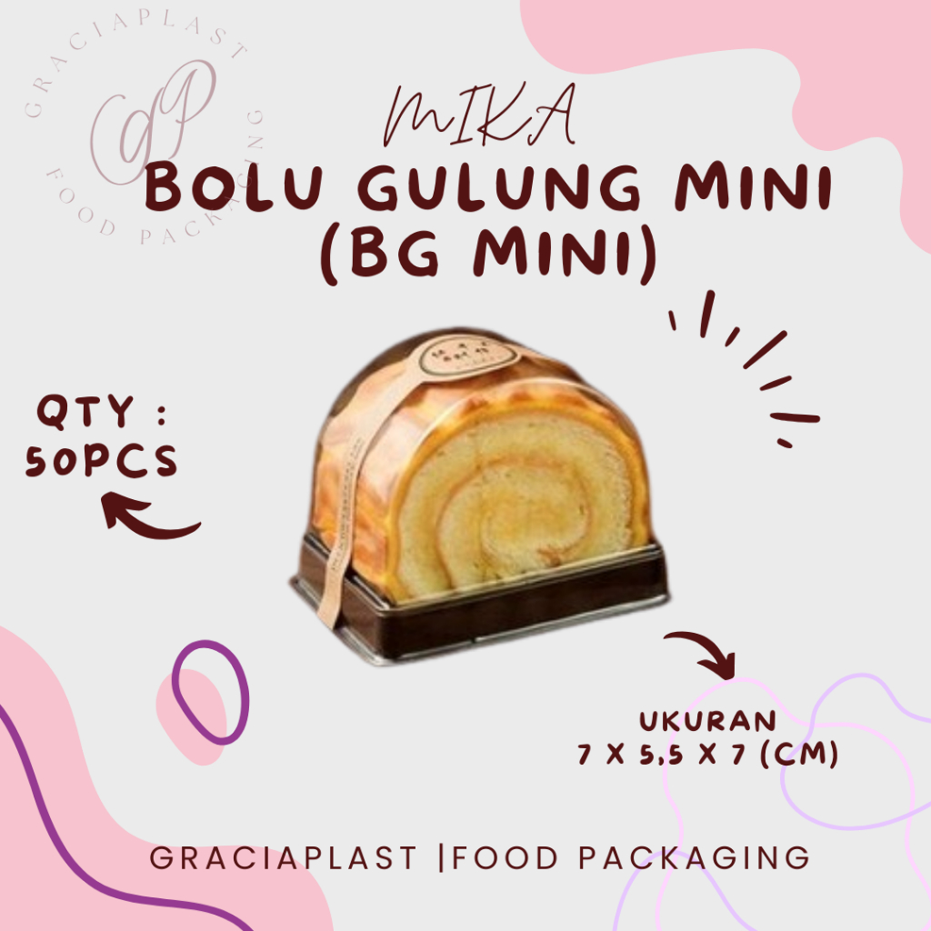 Jual MIKA BOLU GULUNG KOTAK MINI/ MIKA BOLU GULUNG PER SLICE/ TRAY ROLL ...
