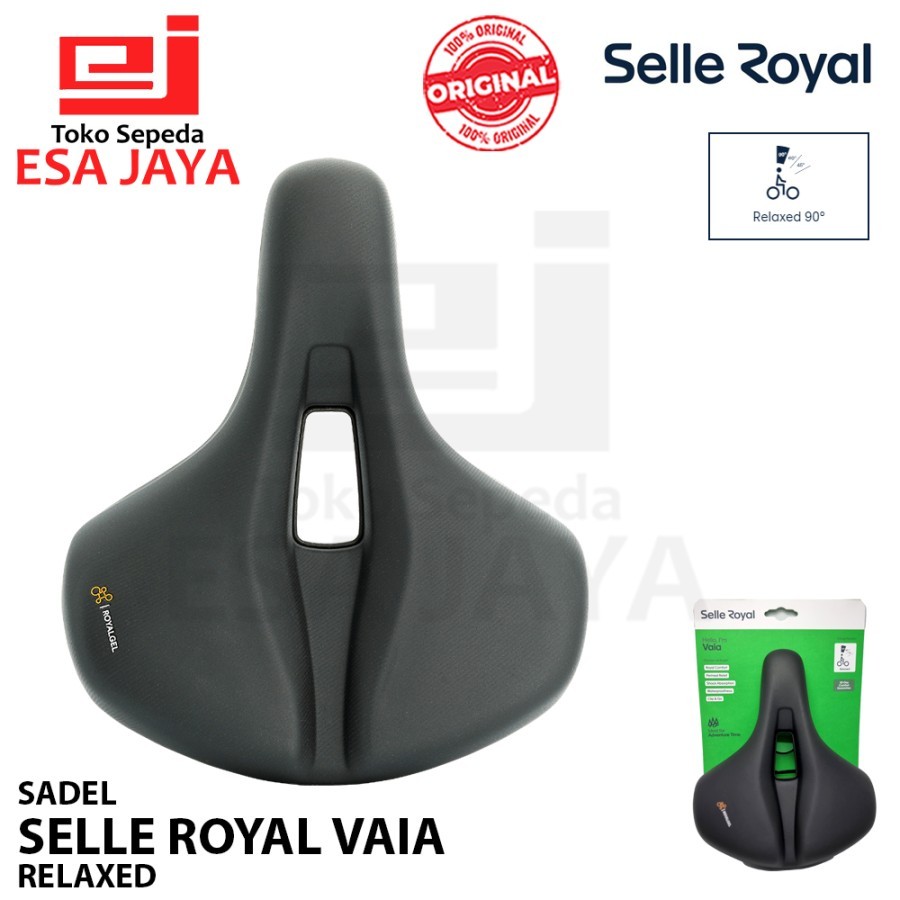 Jual Sadel Selle Royal VAIA Relaxed Saddle Gel Sepeda Premium Original ...