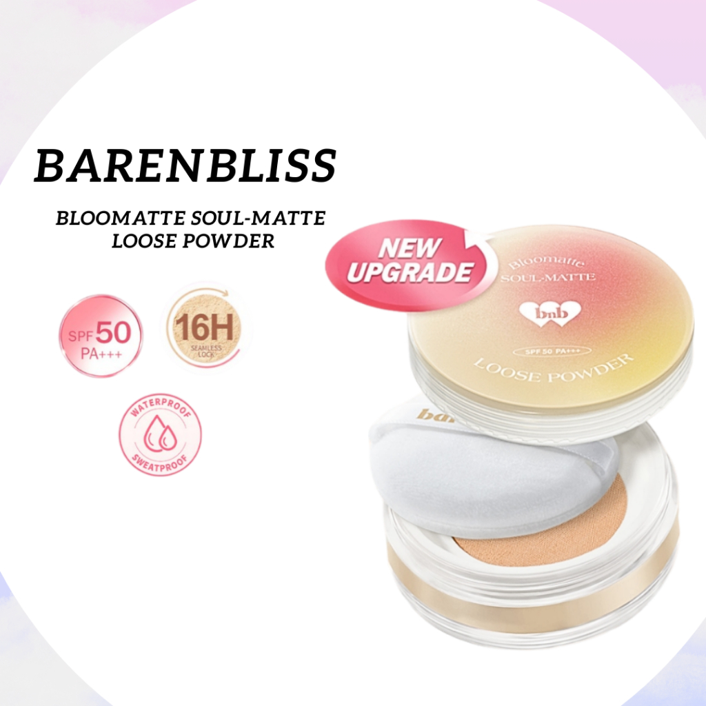 Jual BNB Barenbliss Bloomatte Soul Matte Loose Powder SPF 50 PA ...