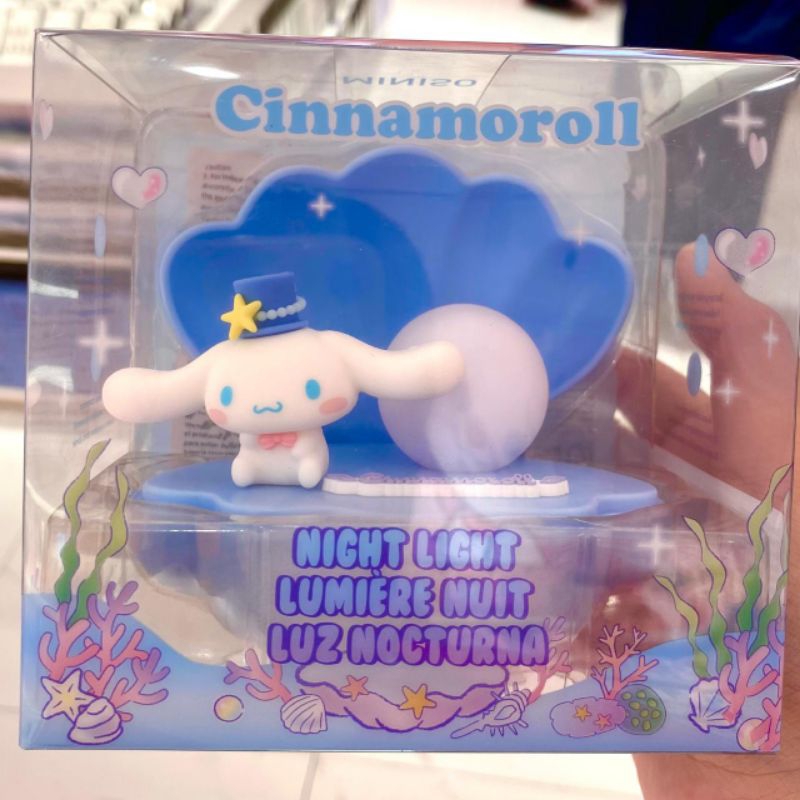Jual MINISO X Sanrio Cinnamoroll Night Light Lampu Tidur LED Ocean ...