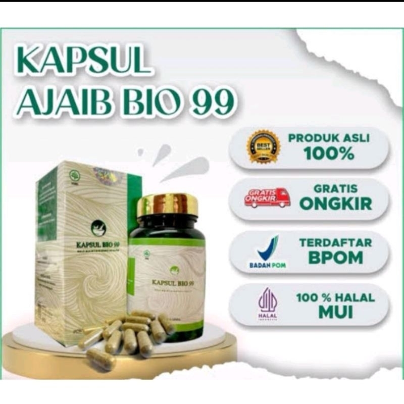 Jual Kapsul Bio Ajaib 99 Obat Segala Penyakit Vitamin Tubuh Asli ...