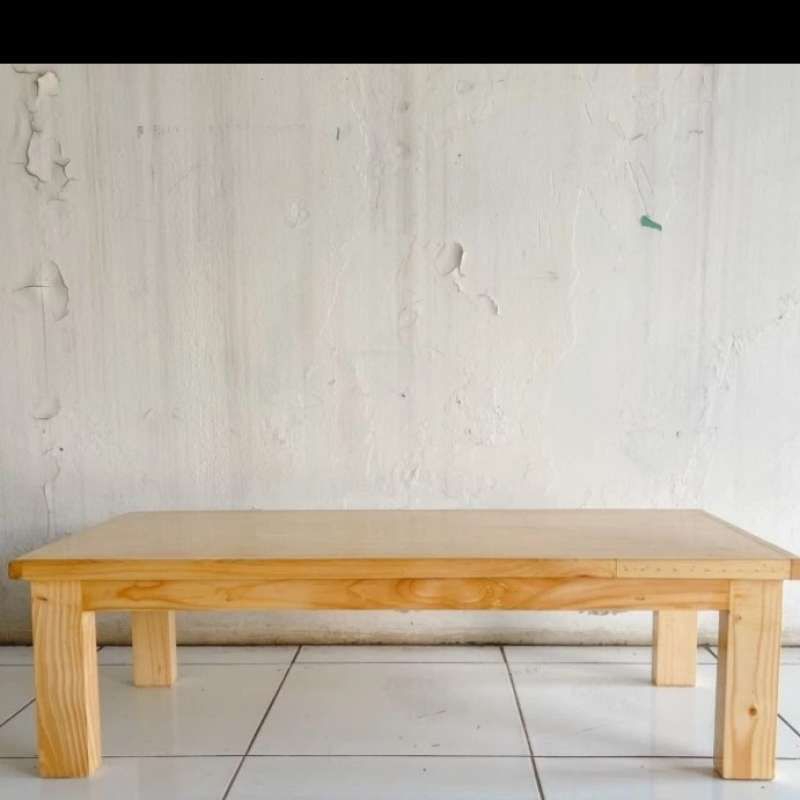 Jual MEJA LESEHAN KAYU MINIMALIS "MEJA SANTAI" MEJA MAKAN REALPICK DAN ...