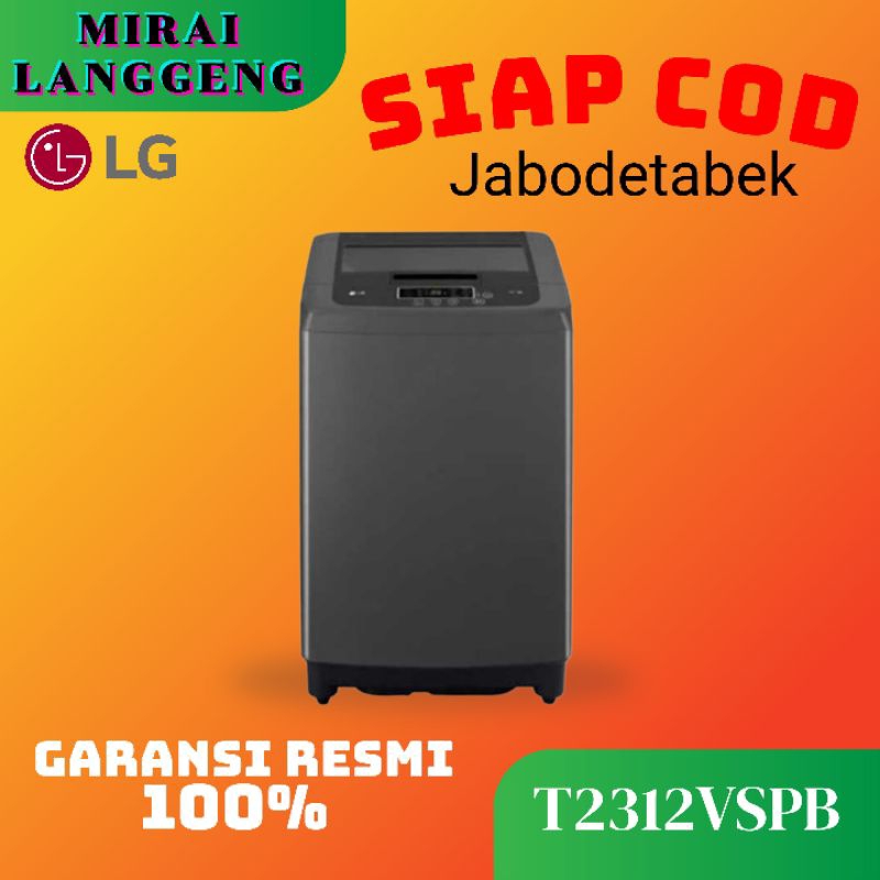 Jual LG Mesin Cuci 1 Tabung Top Load Washer 12Kg Smart Inverter ...