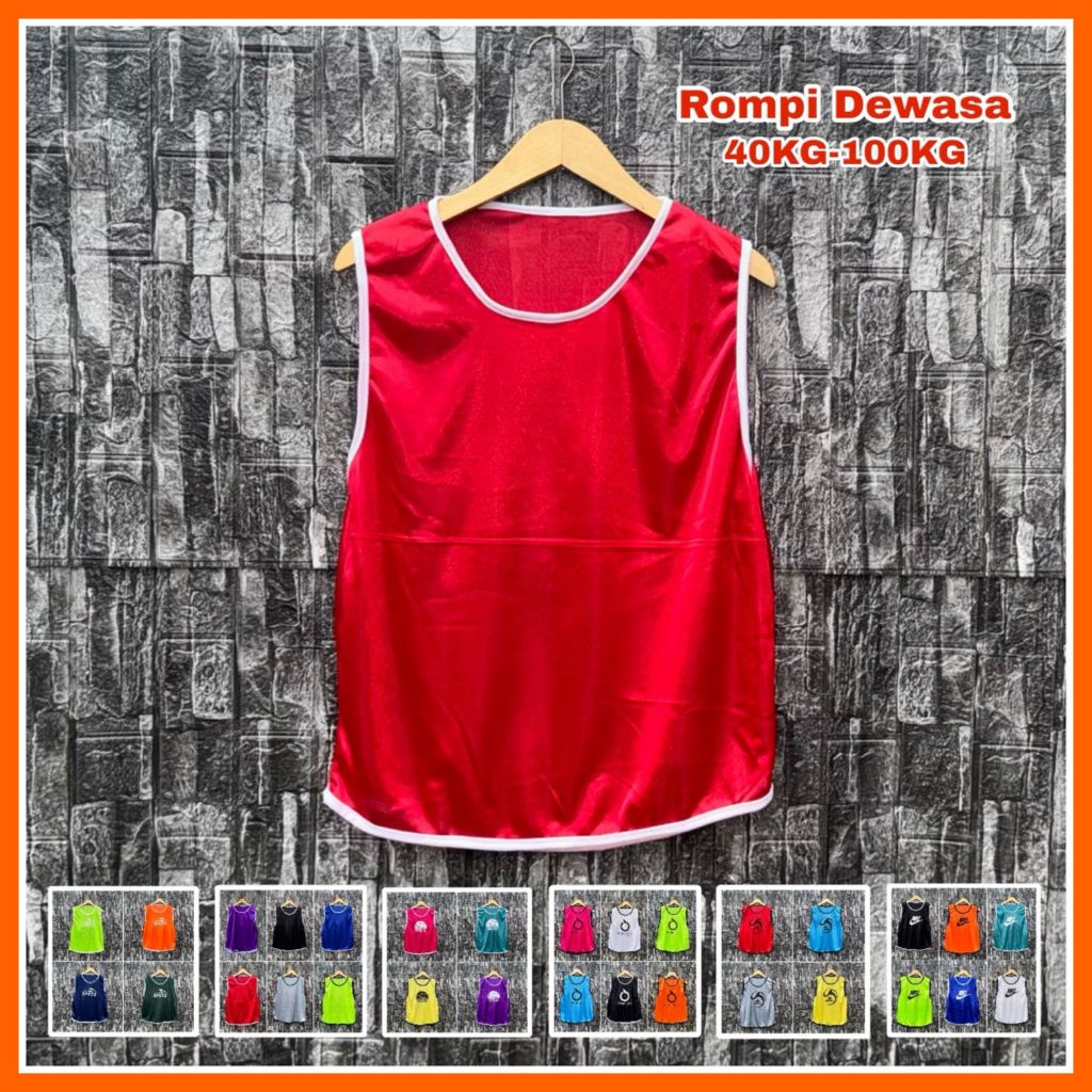 Jual Rompi Dewasa - Rompi Sport Bola Rompi Latihan Futsal Rompi Murah ...