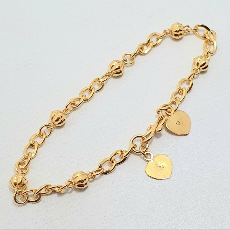 Jual Gelang Emas Muda Model Rante Bola 4 Gram | Shopee Indonesia