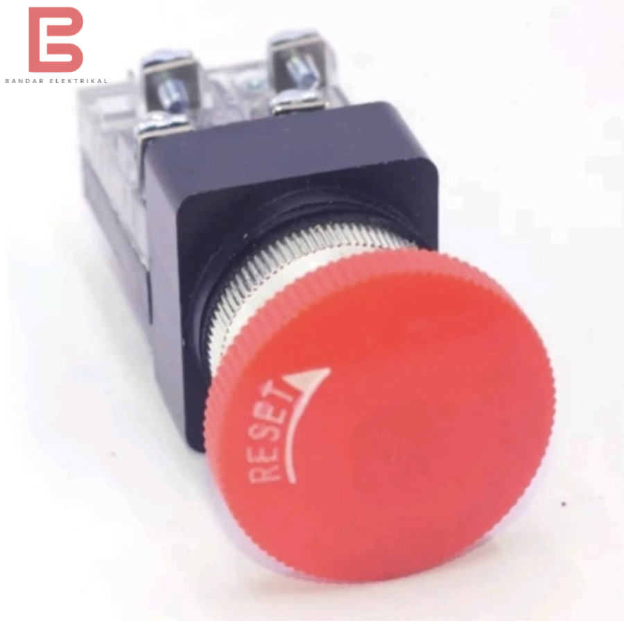 Jual EMERGENCY STOP PUSH BUTTON 30MM LOCK RE3011 / RE-3011 FORT ...