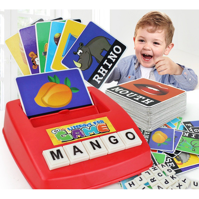 Jual Literacy Fun Game English Mandarin Pinyin/Vocabulary Fun/Cognitive ...