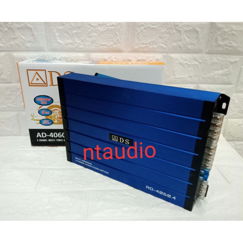 Jual Power amplifier ADS AD-4060 Mosfet 4 Chanel amplifier ADS 4060 ...