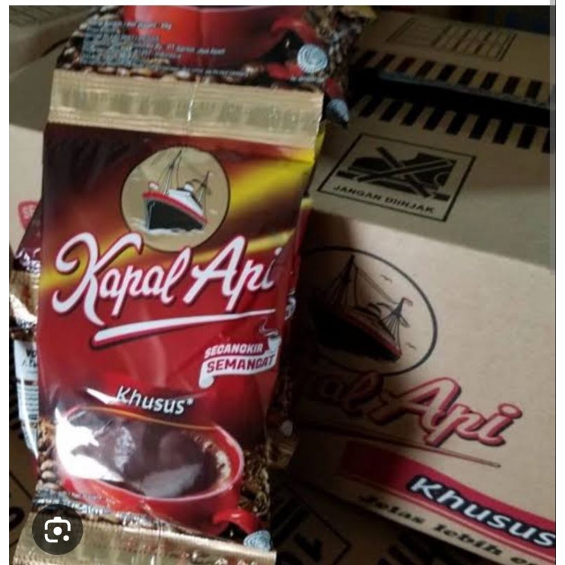 Jual KOPI KAPAL API MUTU KHUSUS | 1 KARTON ISI 12 Renteng / 120pcs ...