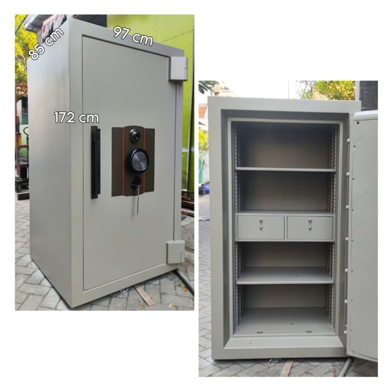 Jual Brankas Brilliant Safe Type Einstein Size 3 Tinggi 172 cm Brangkas ...