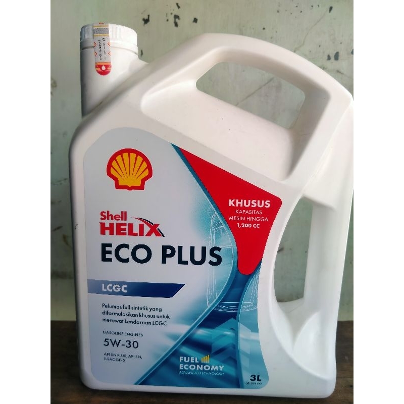 Jual SHELL HELIX ECO PLUS LCGC 5W-30 | Shopee Indonesia