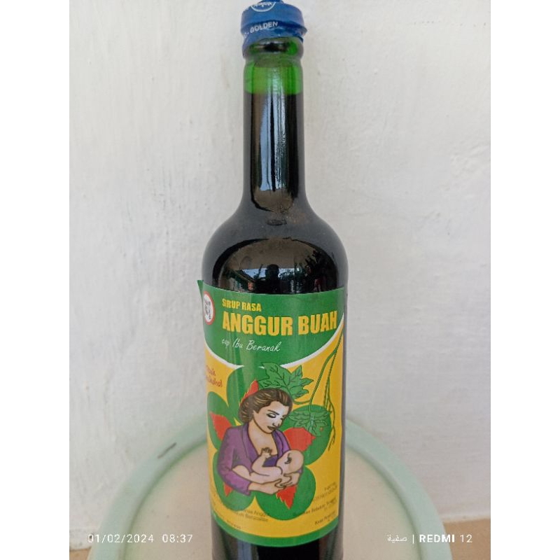 Jual sirup rasa anggur buah cap ibu beranak | Shopee Indonesia