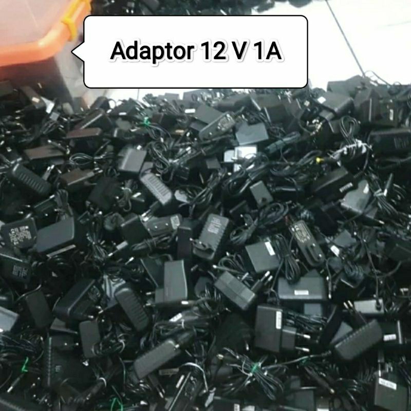Jual Adaptor 12 Volt 1 Ampere | Shopee Indonesia
