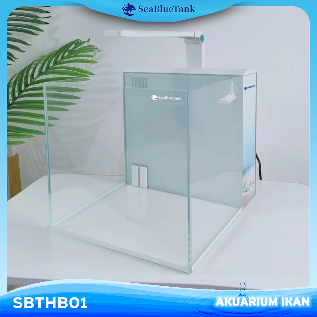 Jual SBT Akuarium Ikan SBTHB01 Tangki Ikan Mini Dengan Filter Dan Lampu Led | Shopee Indonesia