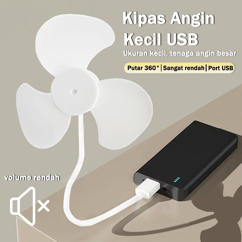 Jual Kipas Mini USB, Dapat Diputar 360°, 5,5 inci, Kipas Portabel ...