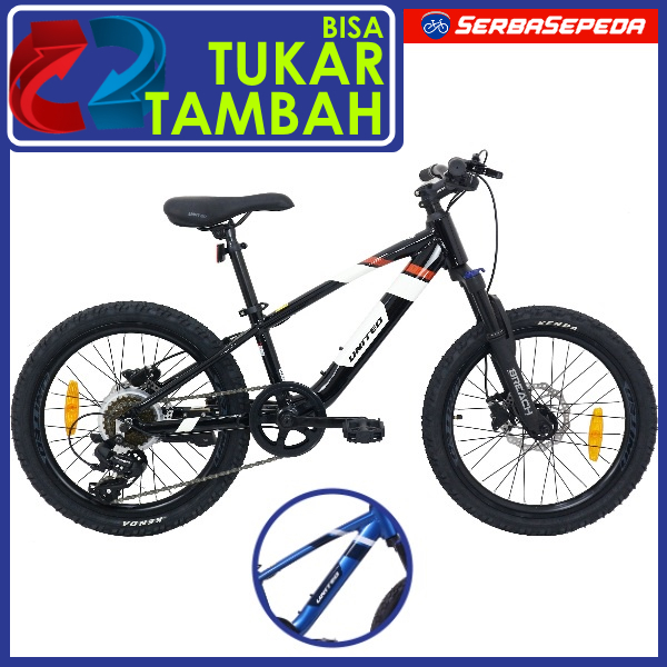 Jual United Sepeda Gunung Monanza Cross 20 inci | Shopee Indonesia