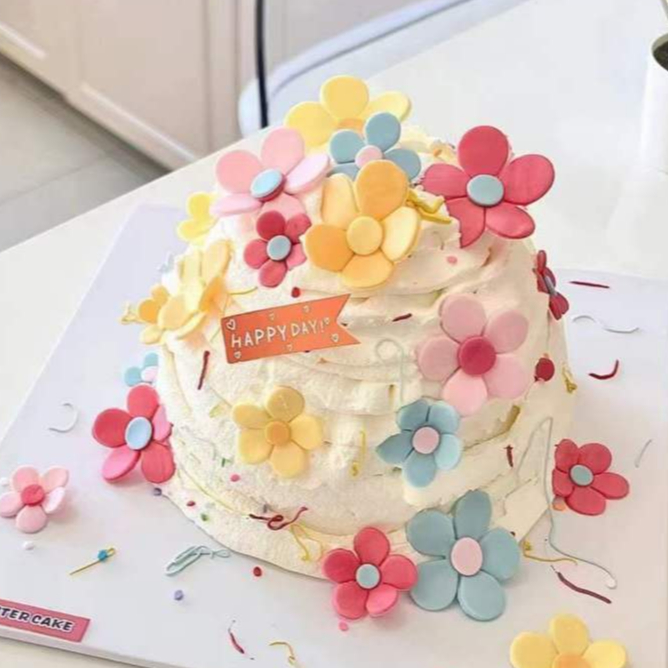 Jual TOPPER CLAY DAISY cake topper bunga artificial bunga palsu estetik ...