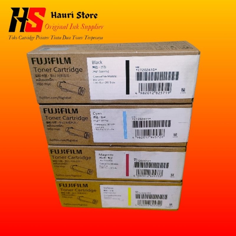 Jual Paketan (1 set) Toner Catridge Fuji Xerox / Fujifilm CM315 z ...