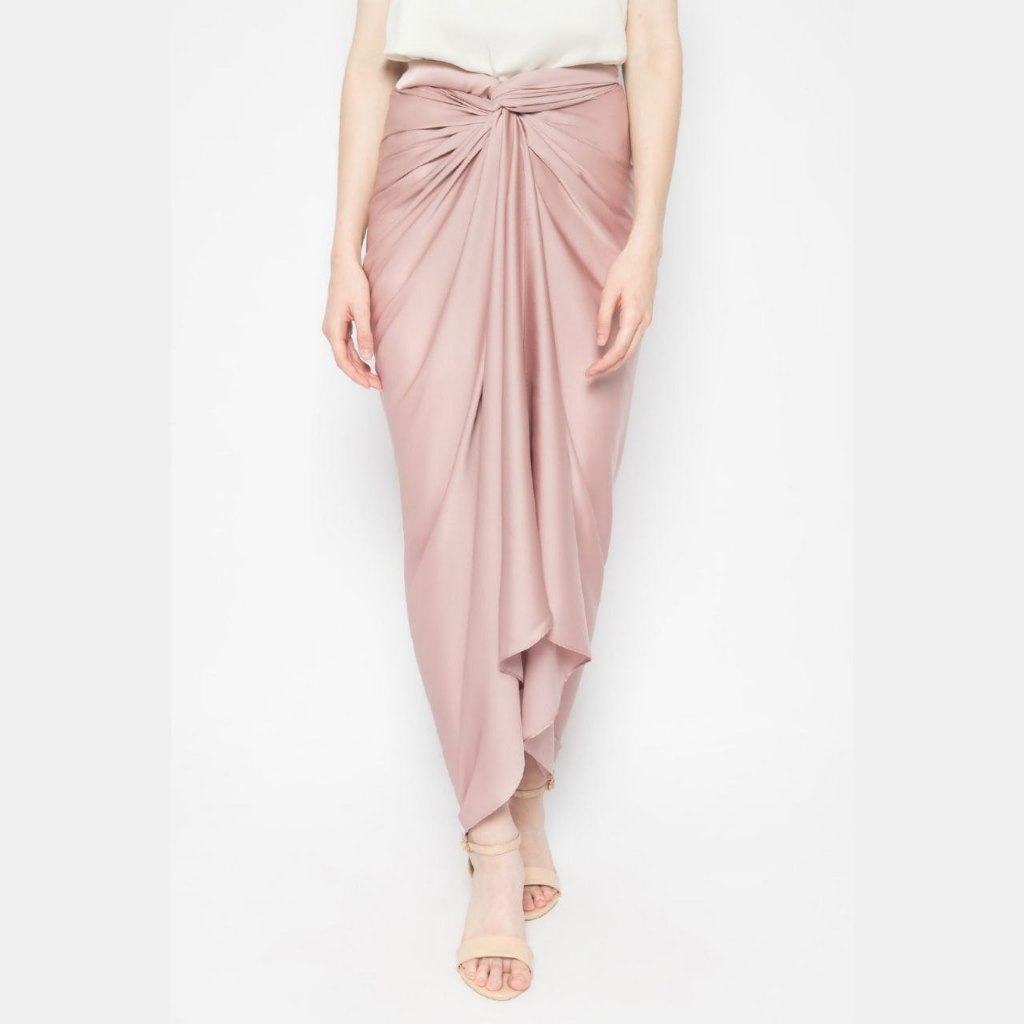 Jual Rok Lilit Instan Satin Rok Lilit Polos Wrap Skirt | Shopee Indonesia