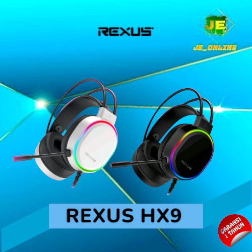 Jual Rexus Thundervox HX9 RGB 7.1 Surround Sound - HX-9 HX 9 Gaming ...