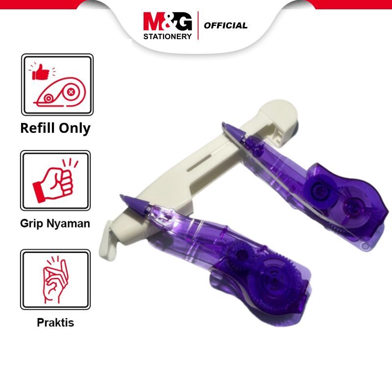 Jual M&G Correction Tape Tipe X Kertas Tip eX Pita Roll Dapat Diisi ...