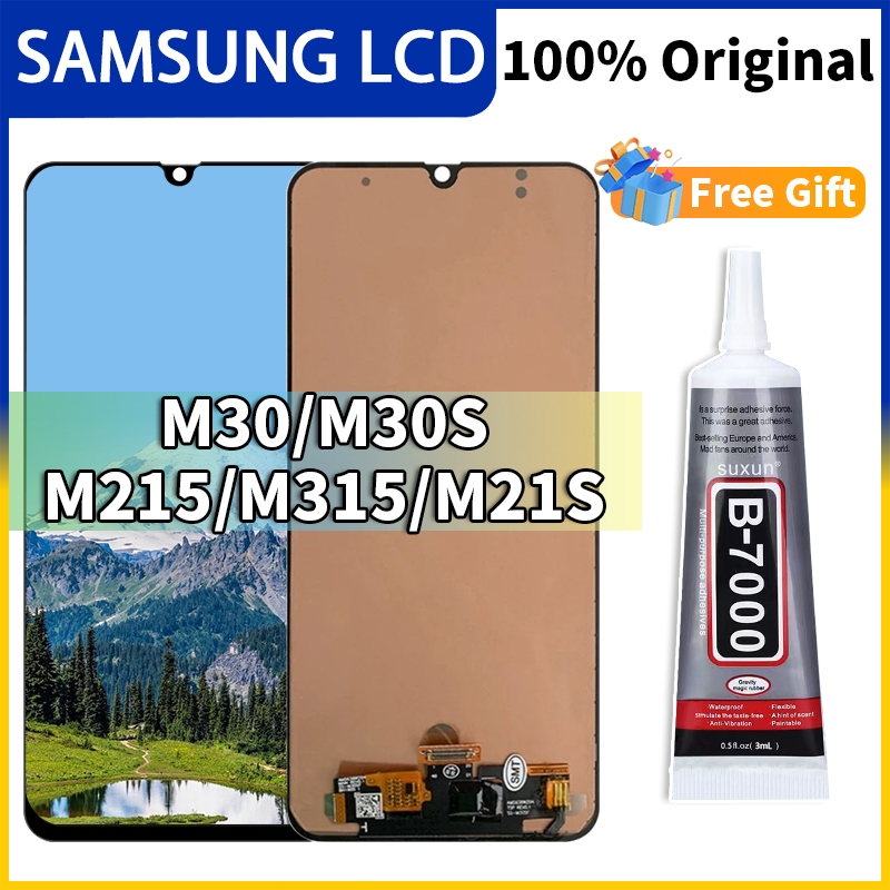 Jual 【ORIGINAL 100%】LCD for SAMSUNG M30/M30S/M215/M315/M21S FULL SET ...
