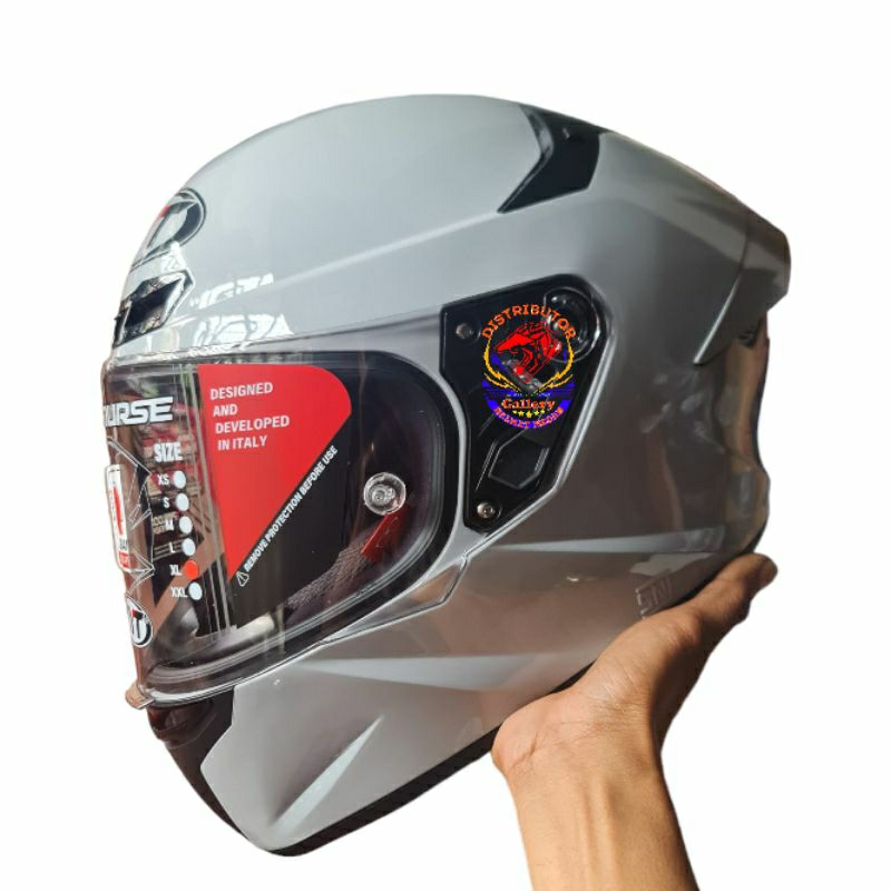 Jual HELM KYT TT COURSE TTC ASPHALT GREY MURAH ( FREE KACA IRIDIUM ) | Shopee Indonesia