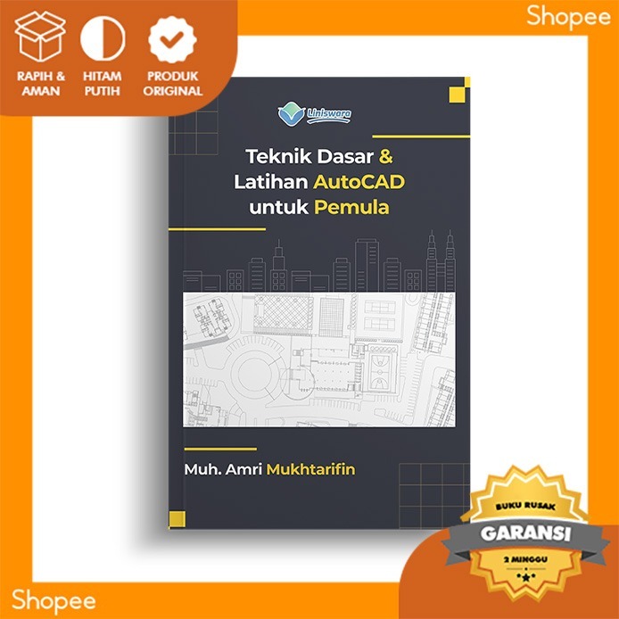 Jual Buku Referensi TEKNIK DASAR & LATIHAN AUTOCAD UNTUK PEMULA ...