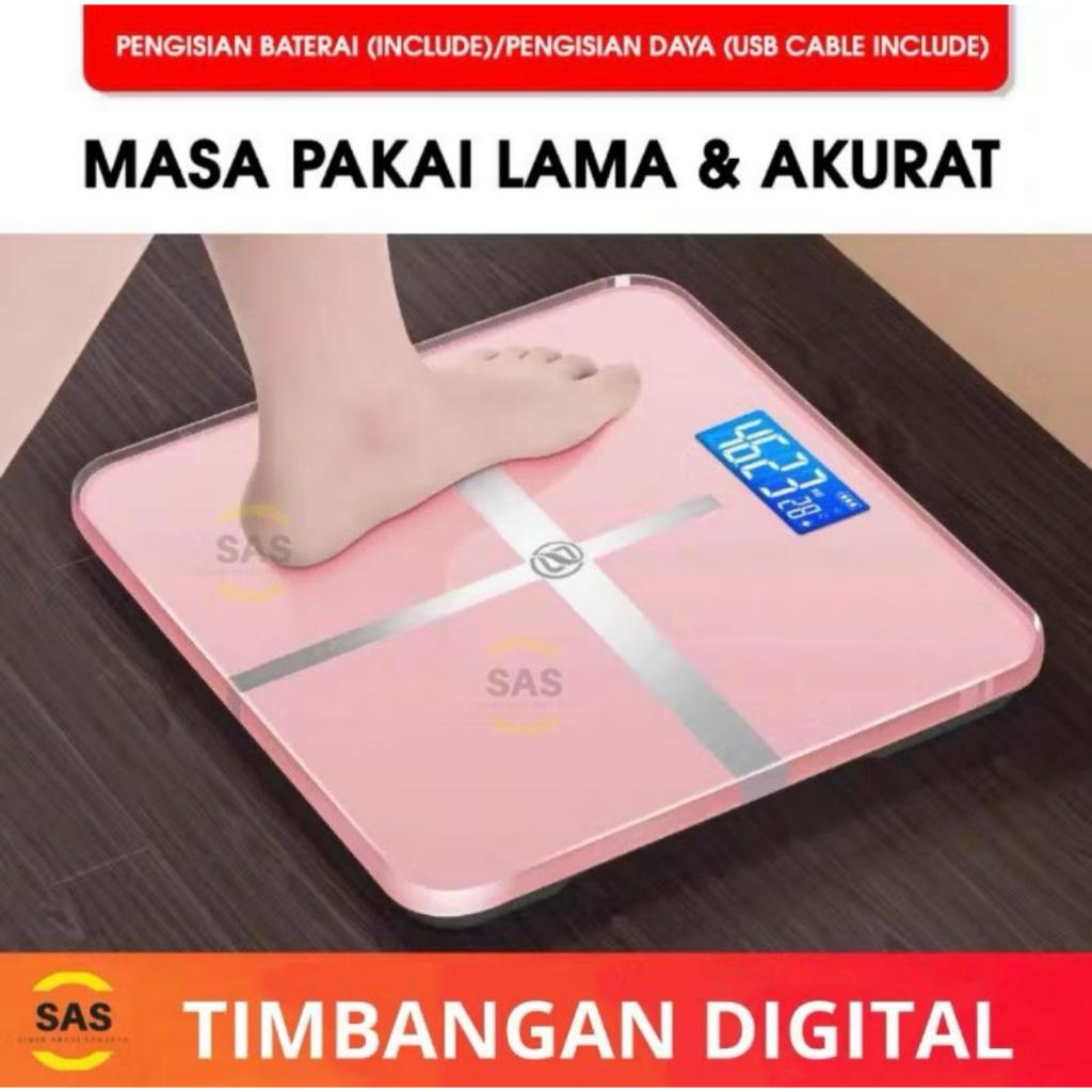 Jual Timbangan Badan Digital 180 KG / Timbangan Dewasa / Timbangan ...