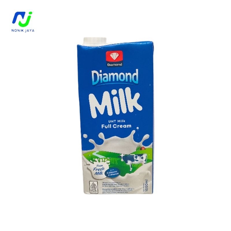 Jual Diamond Milk Full Cream Fresh Milk 1000ml | Shopee Indonesia