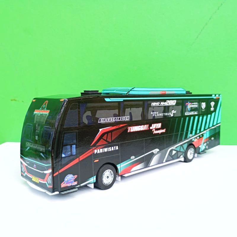 Jual Miniatur bus basuri DARK VENDER JET BUS 5 | Shopee Indonesia
