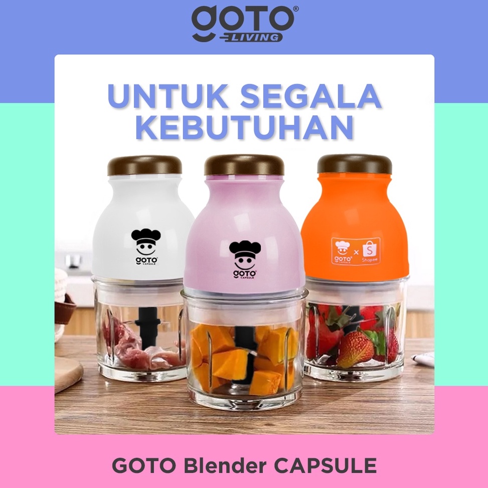 Jual KODE T4J8 Goto Capsule Blender Cutter Quatre Kapsul Penggiling ...