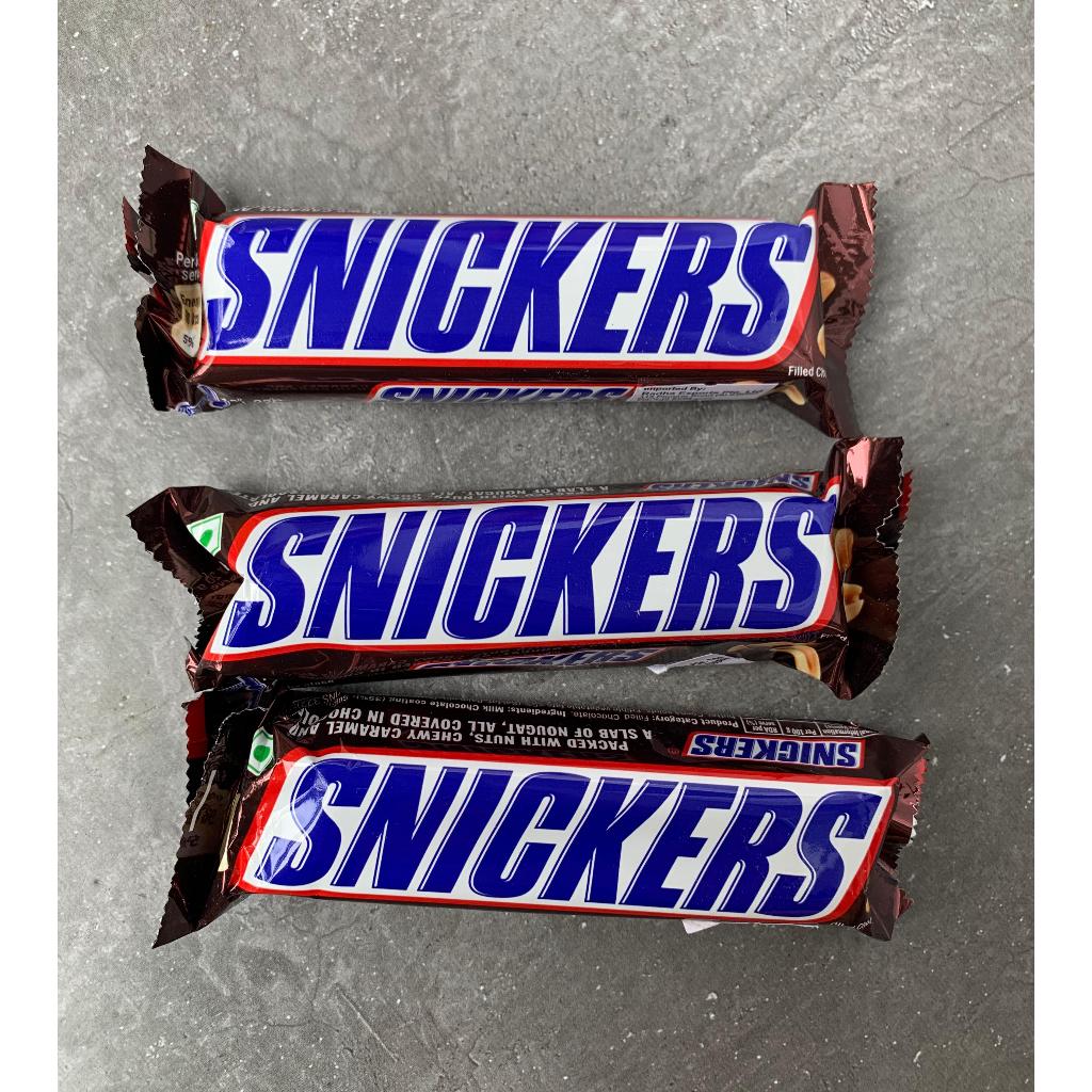 Jual SNICKERS CHOCOLATE CARAMEL BAR 45gr - COKELAT KARAMEL SNICKERS ...