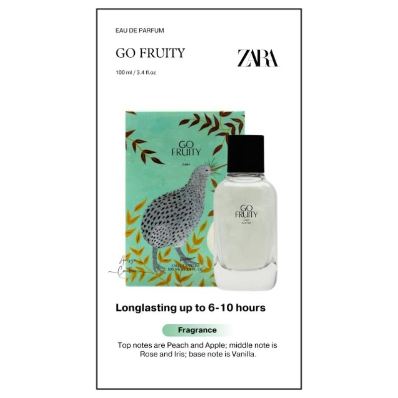 Jual Zara Go Fruity Gliter EDP 100ml | Shopee Indonesia