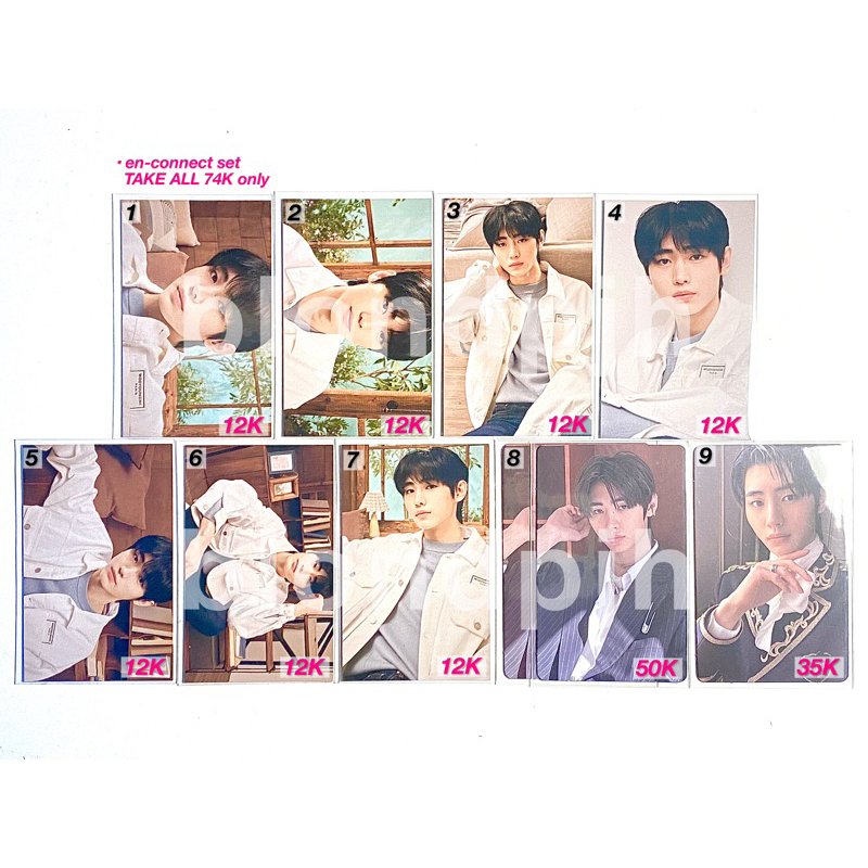 Jual [OFFICIAL] ENHYPEN Enha PC Photocard Sunghoon Group Border ...