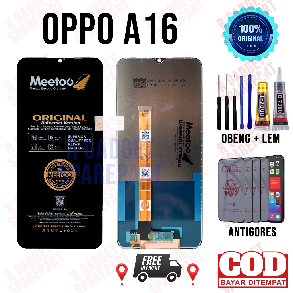 Jual Lcd Oppo A16 Original OEM Quality Lcd Touchscreen Fullset | Shopee ...