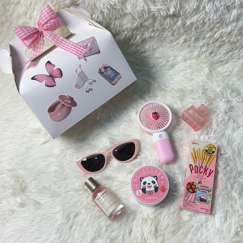 Jual GEBLE BOX PINK SERIES / KADO PINK | Shopee Indonesia