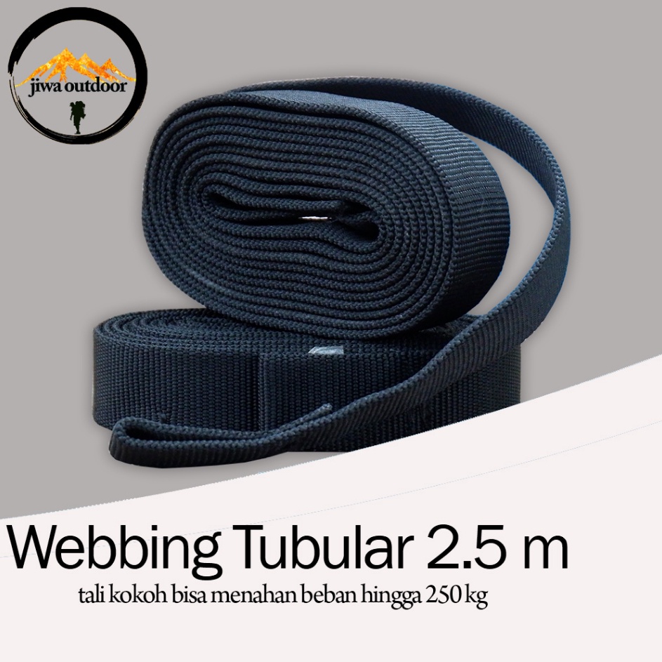 Jual Pusat Original TALI WEBING WEBBING TUBULAR HAMMOCK 25 X 25 CM ...
