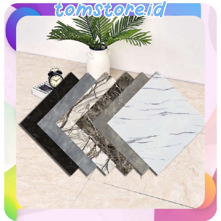 Jual DASYAT TOMSTOREID Vinyl Lantai Marbel 3 x 3 cm 3 x 6 cm Vinil ...