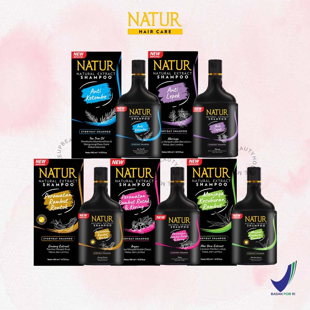 Jual NATUR SHAMPOO 80ml / 140ml / 270ml | Shopee Indonesia