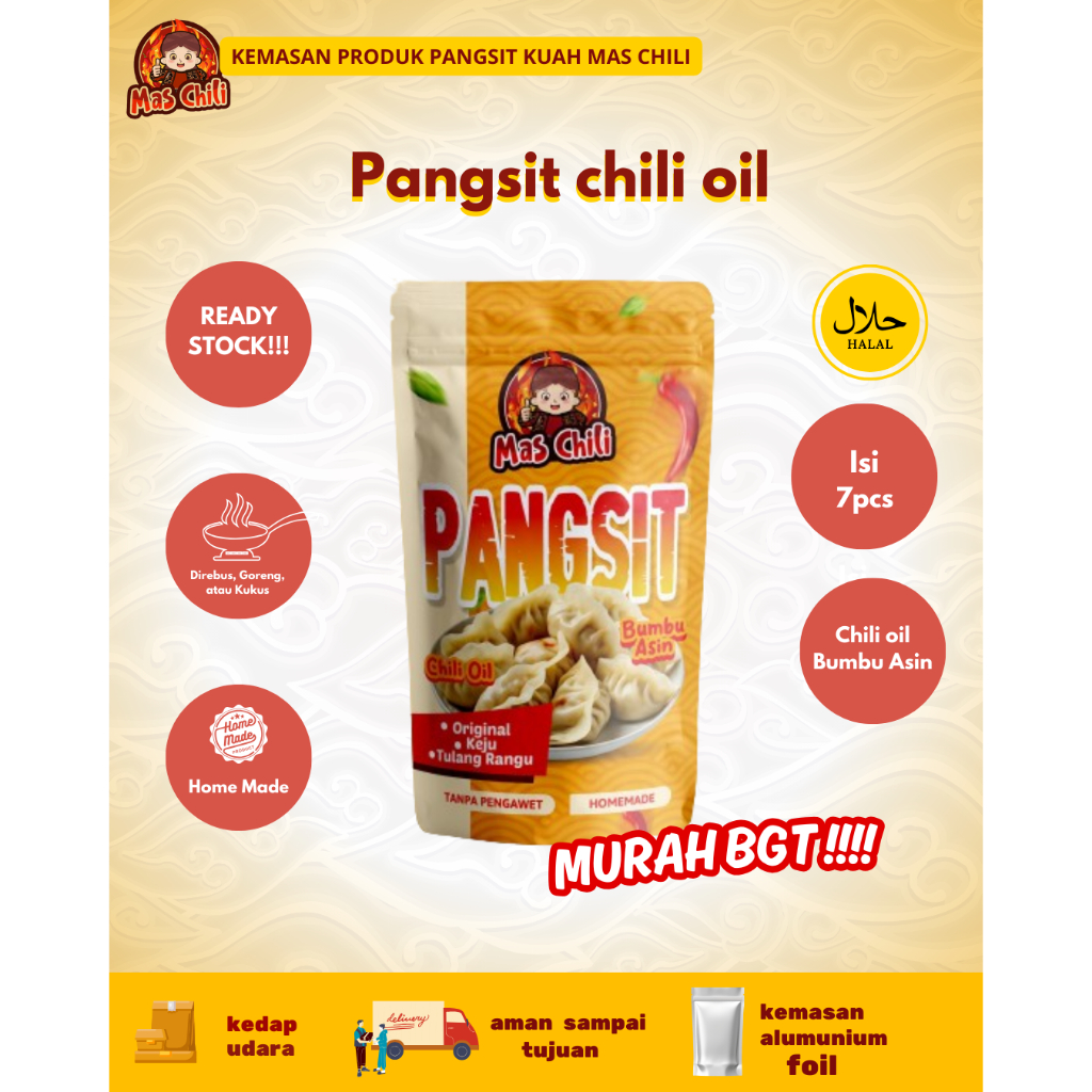 Jual PANGSIT AYAM CHILI OIL | Shopee Indonesia