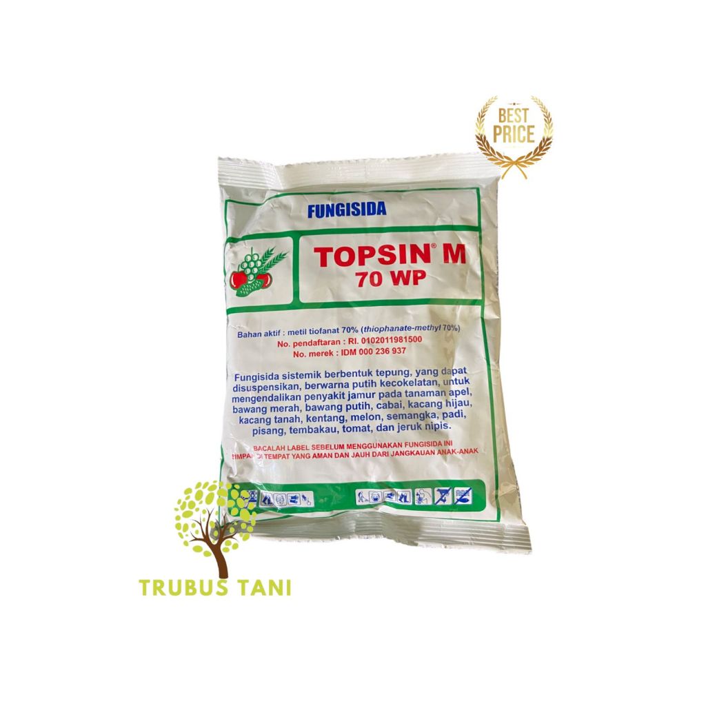 Jual FUNGISIDA TOPSIN-M 70 WP - 100GRAM - TOPSIN PUTIH | Shopee Indonesia