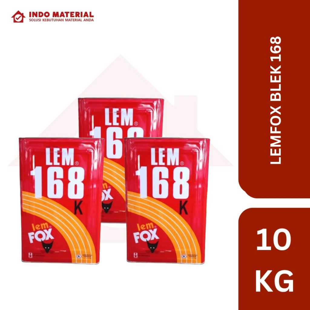 Jual Lem Fox 168 Blek 10 Kg | Lem Interior | Shopee Indonesia