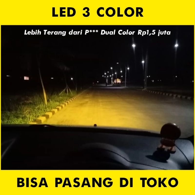 Jual Foglamp LED 3 Warna MG HS ZS H8 H11 (Fog Lamp Lampu Kabut Mobil ...