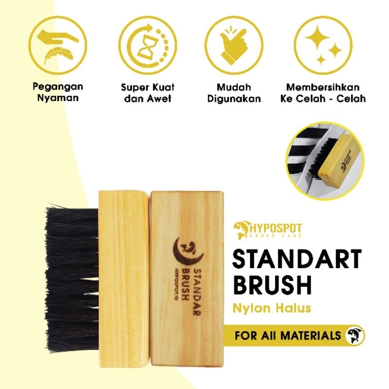 Jual HYPOSPOT - Standart Brush Outsole Midsole Sikat Sepatu Nylon ...