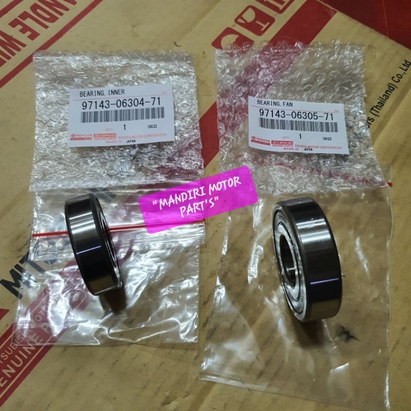 Jual BEARING FORKLIFT TOYOTA FAN RADIATOR 7FDU70 97143-06305-71/06304 ...