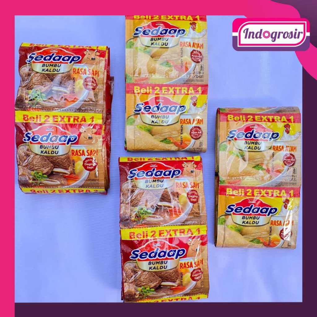 Jual SEDAAP BUMBU KALDU RASA SAPI & AYAM 9G SACHET/SEDAP BUMBU AYAM ...